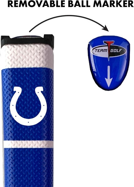 NEW Team Golf Indianapolis Colts Jumbo Putter Grip w/Ball Marker ...