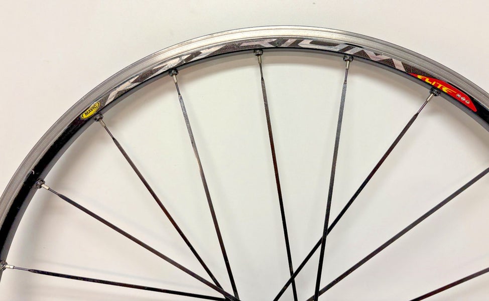 Mavic Ksyrium Elite 20-Bladed Spoke Tubeless 622x13/700C Road Bike Rear ...