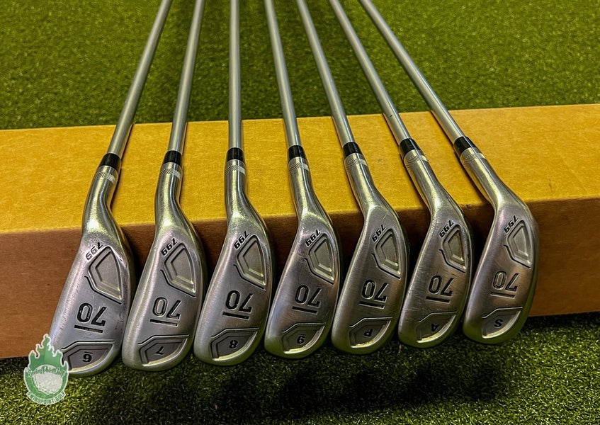 Right Handed Sub 70 799 Irons 6-PW/AW/SW FGS 60g Ladies Flex Graphite ...