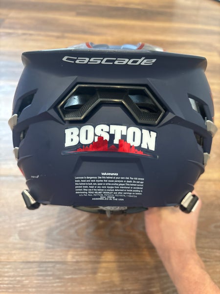 Two Boston Cannons Cascade XRS Pro Helmets | SidelineSwap | Buy and ...