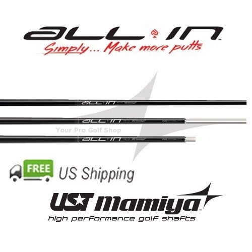 UST Mamiya All In Putter Shaft Graphite with .370 Parallel Straight ...