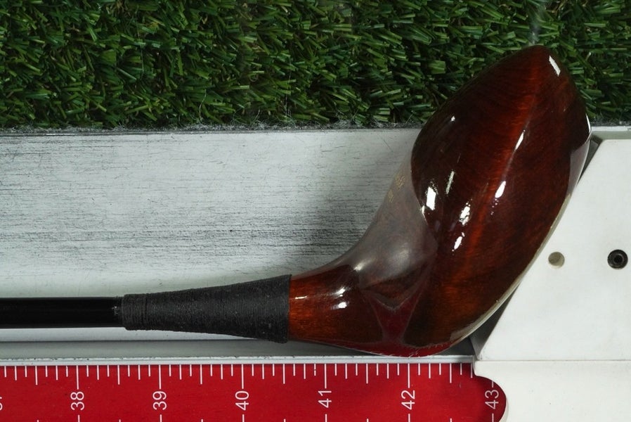 VINTAGE GOLFCRAFT PERSIMMON WOOD RALPH GULDAHL PERSONAL DRIVER STEEL ...