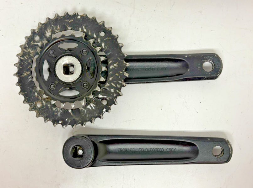 PROWHEEL 170mm 36/22 Cold Forged Aluminum/Steel Mountain Bike Double ...