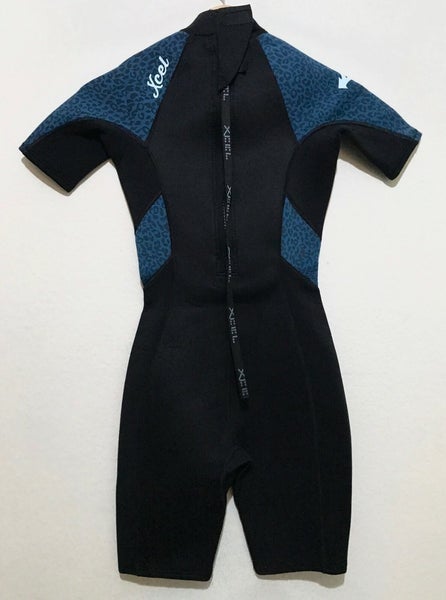 NEW Xcel Womens Spring Shorty Wetsuit Size 2 Axis 2mm (Also fits Teen ...