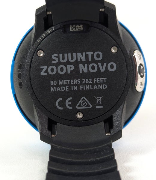 Suunto Zoop Novo Wrist Scuba Dive Computer Air & Nitrox Blue SERVICED ...