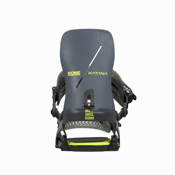 Rome Katana FW Snowboard Bindings M/L (Mens US 7.5-10) Blue/Acid New ...