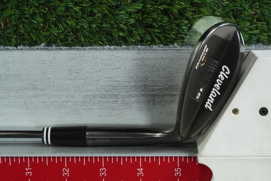 CLEVELAND CG15 LOB WEDGE BLACK PEARL ZIP GROOVES TRACTION WEDGE FLEX RH ...