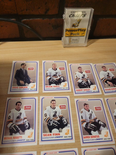 Vintage 1989-1990 Johnstown Chiefs ECHL Hockey PowerPlay Pack Trading ...