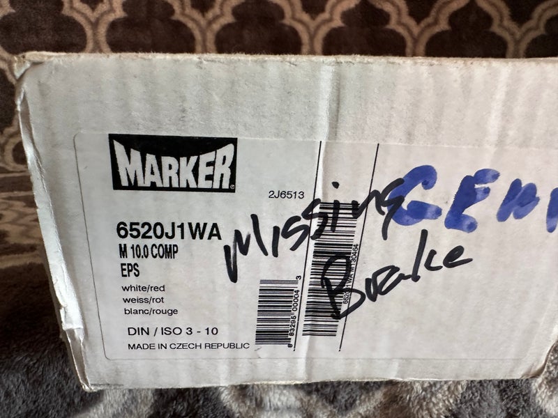 Brand NEW! Marker M 10.0 Comp EPS Racing Alpine Ski Bindings(Din 3-10 ...