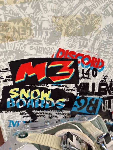 Millennium 3 Discord 140 Snowboard + Ride LXH Series Bindings ...