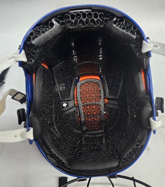CCM Tacks X Pro Hockey Helmet Pro Stock Large NCAA Used With Cage (2 ...