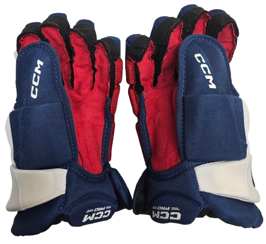 CCM Jetspeed FT8 Pro Custom Pro Stock Hockey Gloves 14" AHL NHL NEW (2 ...