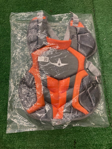 Gray All Star System 7 Axis Catcher's Chest Protector (New ...