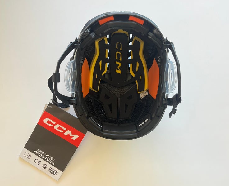 Brand New Pro Stock CCM Tacks 720 Size Large Matte Black Hockey Helmet ...
