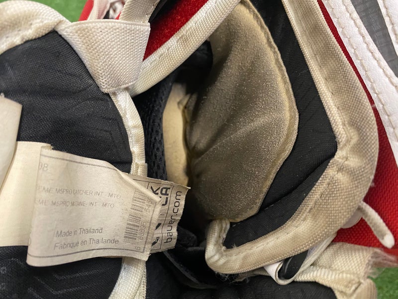 Bauer M5 Pro Goalie Gloves & Blocker | Intermediate Regular ...