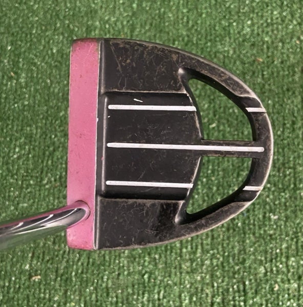 Snake Eyes Viper W Pink And Black Mallet Putter RH Ladies Steel 33" New ...