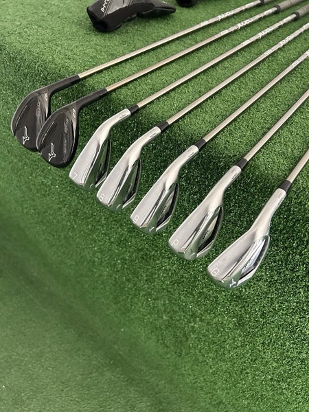 Ladies Mizuno JPX 923 Hot Metal Hybrid Iron Set 5h-G / Recoil F1 ...