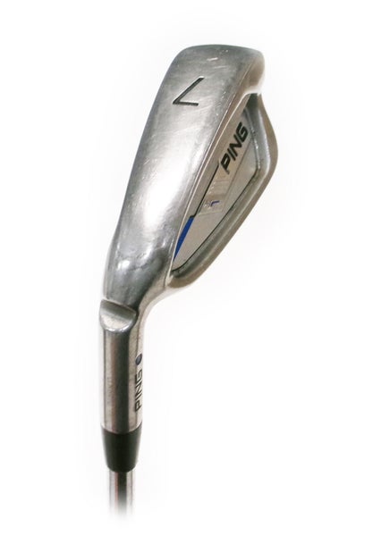 LH Ping I Series E1 Single 7 Iron Dot Steel True Temper S300 Stiff Flex ...