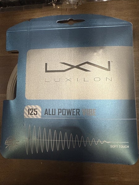 New 24 Wilson Pro Sensation Over Grips And Luxilon Alu Power Vibe 125 ...