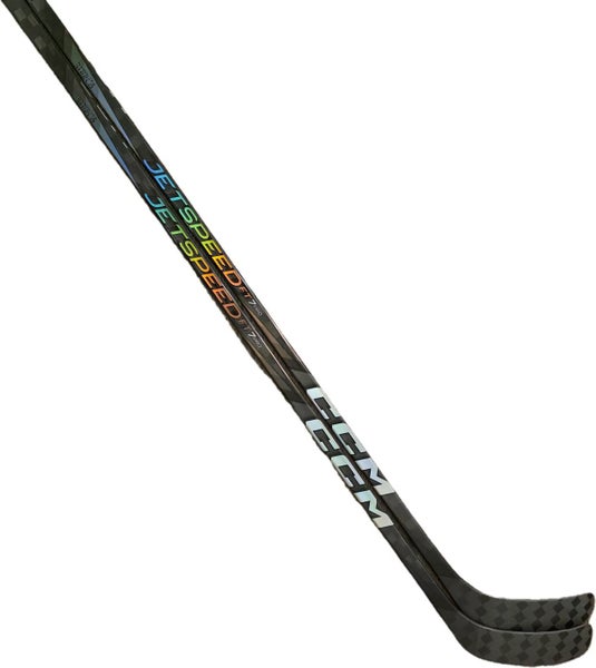 2 Pack-CCM Jetspeed FT7 Pro Hockey Sticks-Chrome-RH 80 Flex P29 (New ...