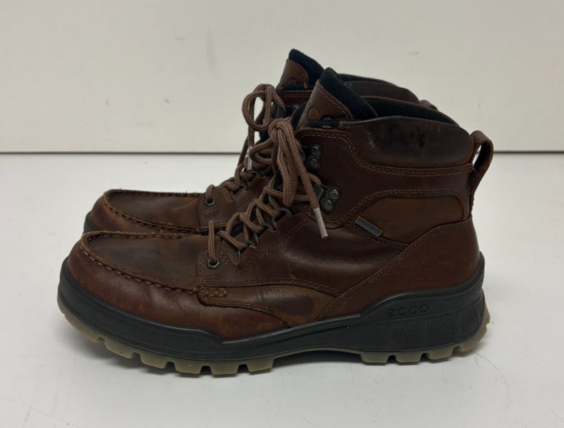 ECCO Track 25 GTX Brown Leather Gore-Tex Waterproof Boots EU 44 US 10.5 ...
