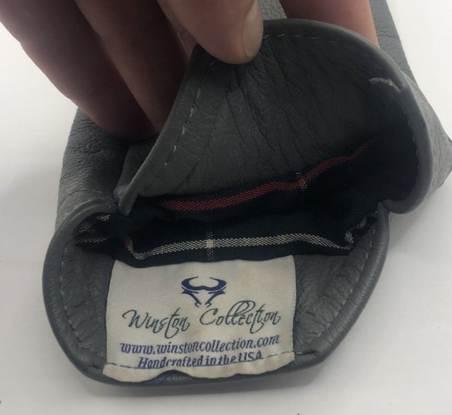 Winston Collection Golf Leather Sunnybrook Golf Club Driver Head Cover ...