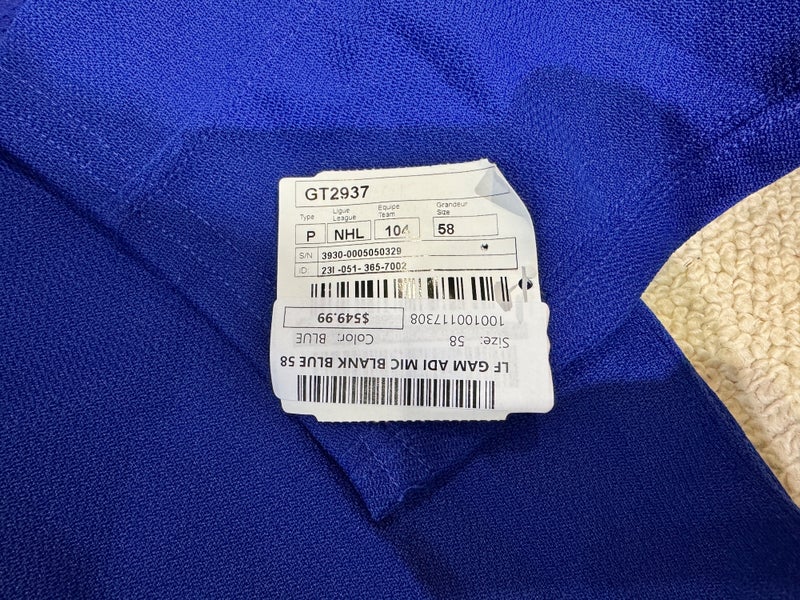 Brand New Toronto Maple Leafs Team Issued Home Game Jersey MiC Made in ...