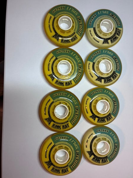 Rink Rat Hornet Split Wheels XXX grip (blue/white color) BRAND NEW ...