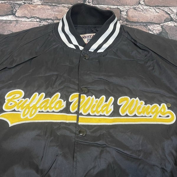Vintage Buffalo Wild Wings Bdubs Bomber Jacket Rare Made In The USA ...