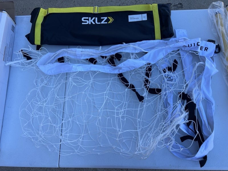 SKLZ Quickster Soccer Goal 6x4 Portable Training Net with Carry Bag New ...
