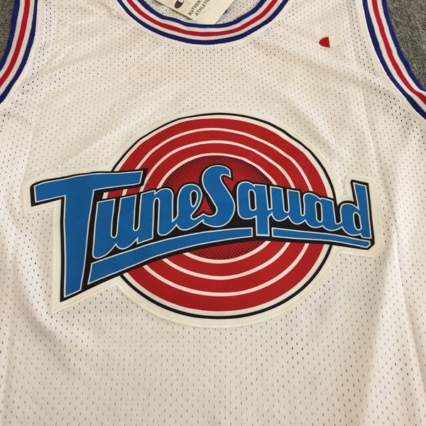 Looney Tunes White Tune Squad Bugs Bunny #1 Basketball Jersey Space Jam ...