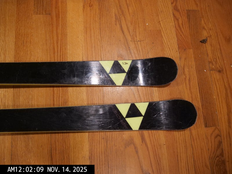Unisex Racing 180 cm Fischer RC4 World Cup GS Skis With Bindings Max ...