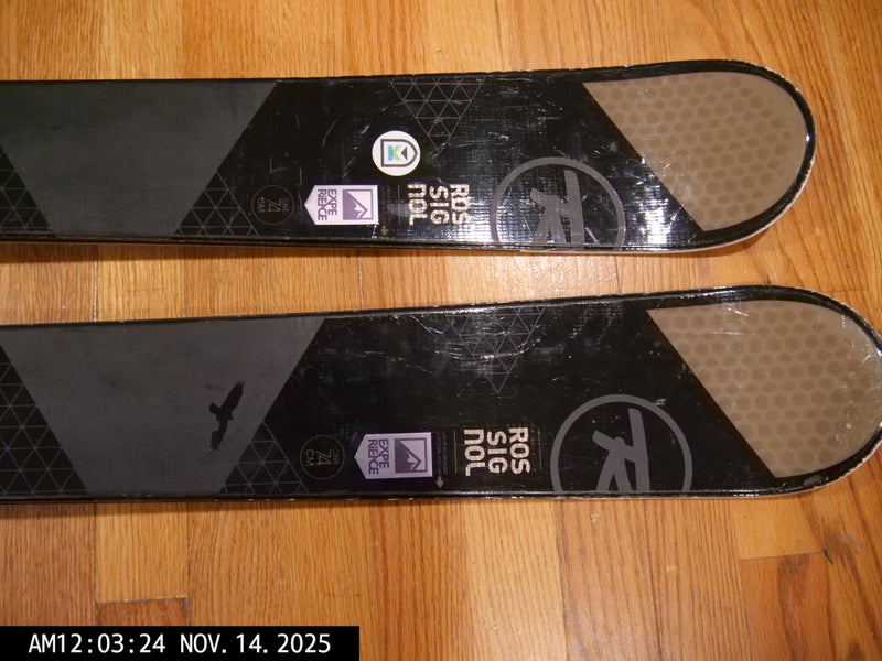 Men's Rossignol 174 cm Experience 100 Powder Skis With Bindings Max Din ...