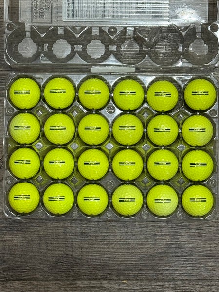 24 Titleist AVX Yellow Golf Balls - 2024-2025 Model, 5A Mint Condition ...