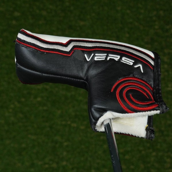 ODYSSEY VERSA BLADE PUTTER HEADCOVER HOOK & LOOP BLACK / WHITE / RED ...