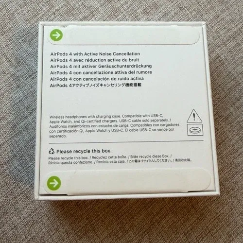 AirPod 4 with active noise cancellation | SidelineSwap | Buy and Sell ...