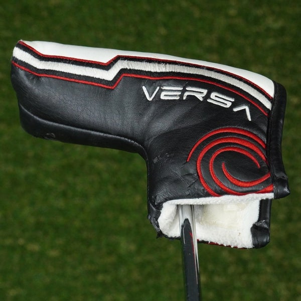 ODYSSEY VERSA BLADE PUTTER HEADCOVER BLACK / WHITE / RED ~ LOOK ...