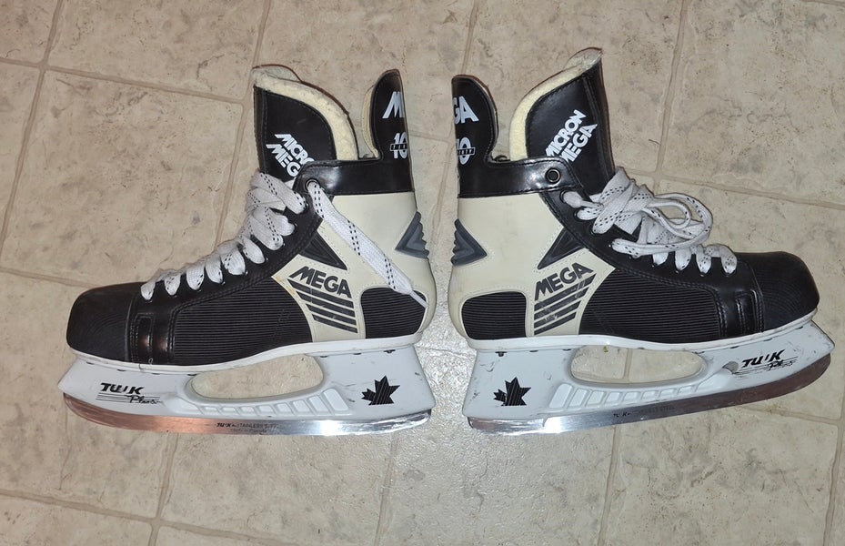 Micron Mega 1070 Hockey Skates Regular Width 8 (Used) | SidelineSwap ...