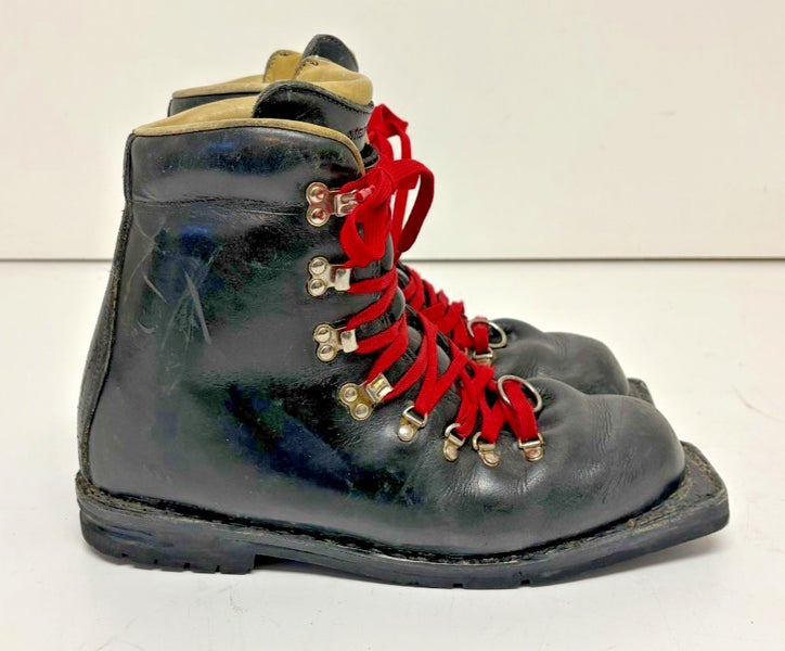 Merrell Padded Black Leather 3-Pin 75mm Telemark/XC Ski Boots US Men's 10.5 | SidelineSwap | Buy ...