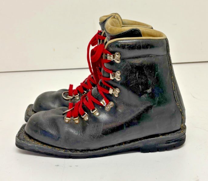 Merrell Padded Black Leather 3-Pin 75mm Telemark/XC Ski Boots US Men's 10.5 | SidelineSwap | Buy ...