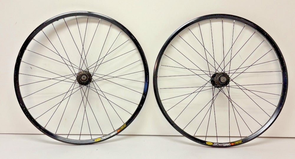 Mavic XC 717 Disc Aluminum 26" QR Mountain Bike Wheelset DT Swiss Cerit Hubs | SidelineSwap ...