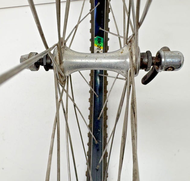 Vintage Araya RM-20 7-Spd 32-Spoke Black Aluminum Wheelset Suntour Hubs ...