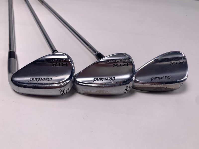 Cleveland RTX ZipCore Tour Satin Wedge Set 52* 10 | 56* 10 | 60* 12 DG ...
