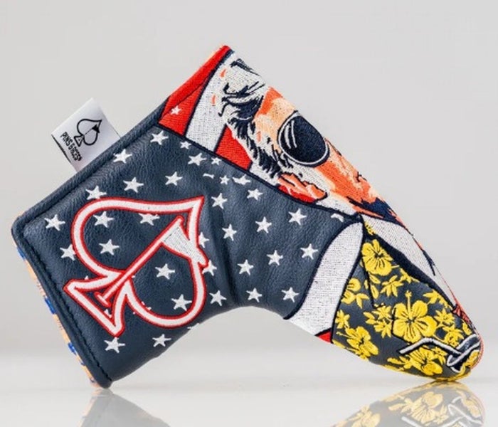 Pins & Aces Trump Gulf of America Blade Putter Headcover (Multi) Golf ...