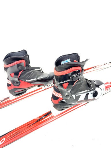 Used Atomic 190 SNS SKATE 42 BOOTS Mens XC Ski/Binding 190 cm 11860 ...