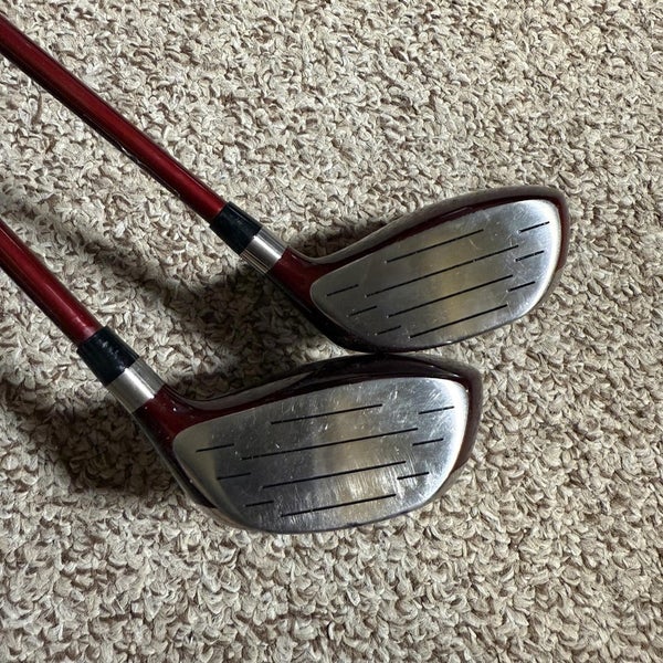 LEFTY Women's Lynx Tigress LEFT Handed 3&5 Fairway Wood Golf Club Set ...