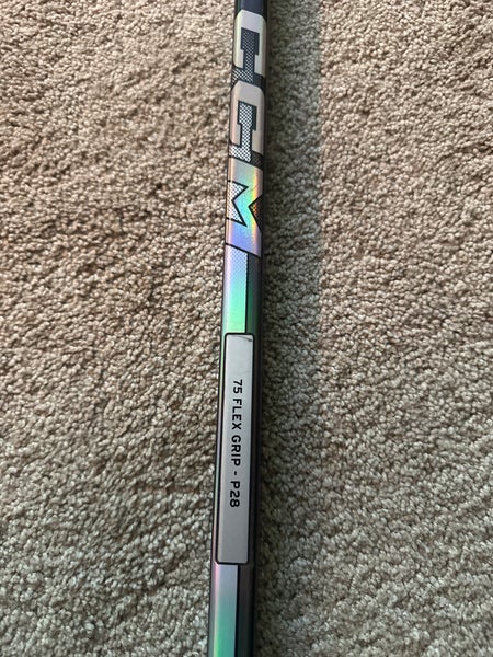 Senior CCM Tacks XF Pro Right Hand Hockey Stick P28 75 Flex (New ...