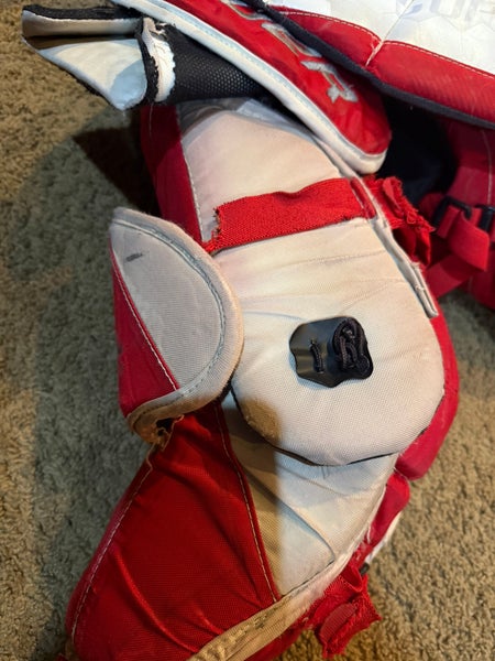 Custom Medium Bauer Mach Goalie Chest Protector (Used) | SidelineSwap ...
