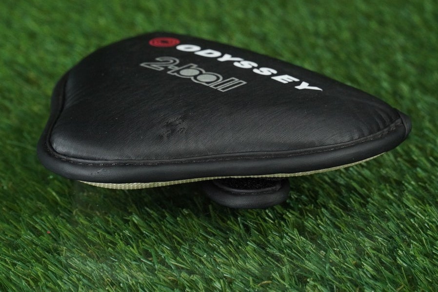 ODYSSEY 2-BALL MALLET PUTTER HEADCOVER BLACK / WHITE ~ LOOK ...