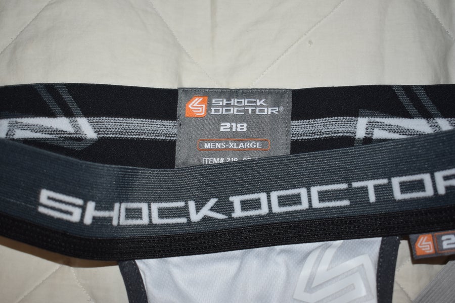 Shock Doctor 218 Jock, White, Men's XL | SidelineSwap | Buy and Sell on ...